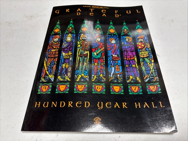 GRATEFUL DEAD - Hundred Year Hall - Authentic Guitar TAB Songbook RARE ...