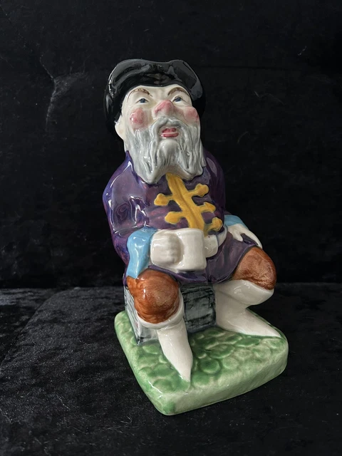 MELBA WARE TOBY JUG THE STORY TELLER 7" MUG PITCHER CHARACTER FIGURINE ...