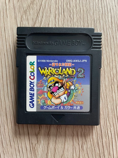 WARIO LAND 2 II Game Boy Color GBC Gameboy GB Nintendo Giappone JP EUR ...