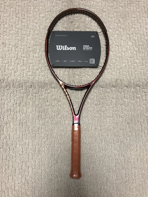 NEW WILSON PRO Staff Six.One 100 V14 Tennis Racquet Unstrung Grip Size ...