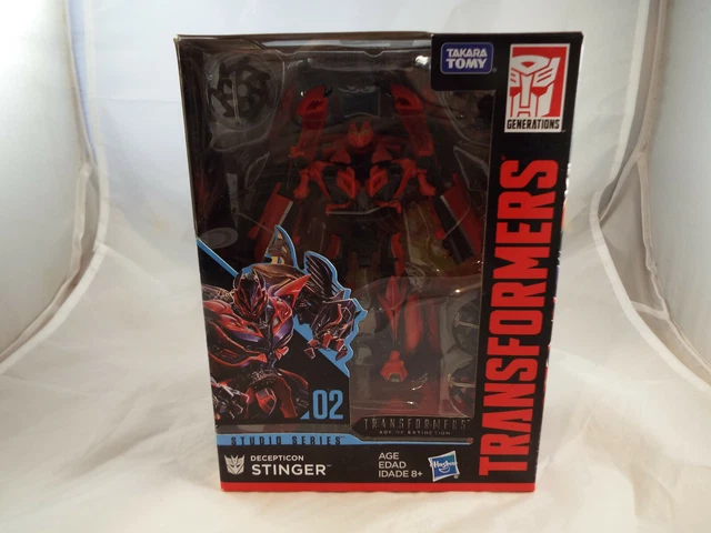 TRANSFORMERS STUDIO SERIES 02 Deluxe Class Decepticon Stinger EUR 102 ...