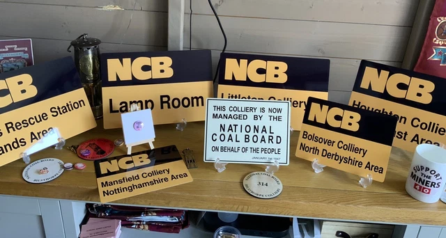 NCB 1947 NATIONALISATION Colliery Aluminium Sign (8”x6”) £10.80 ...