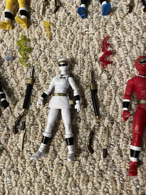 HASBRO ALIEN POWER Rangers Lightning Collection: White RANGER Complete ...
