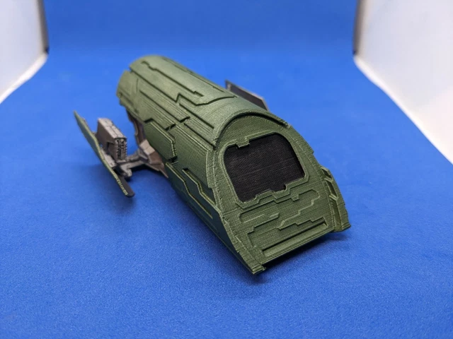 PUDDLE JUMPER STARGATE Atlantis Ship Ancients Spaceship Model Prop ...