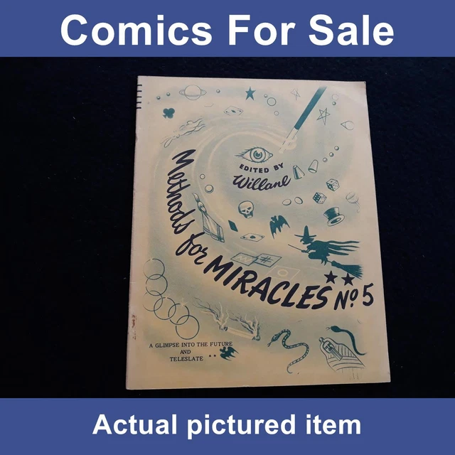 WILLANES METHODS FOR Miracles booklet no. 5 - 1950's magic book EUR 14 ...