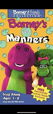 BARNEY - BARNEYS Best Manners (VHS, 1993) EUR 10,45 - PicClick FR