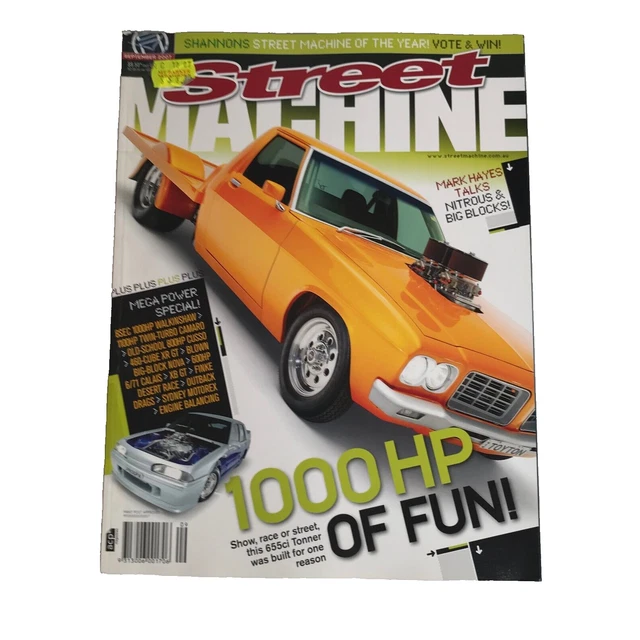 STREET MACHINE CAR Magazine Sep 2007 Vol 27 Issue 9 Poster Inside $31. ...