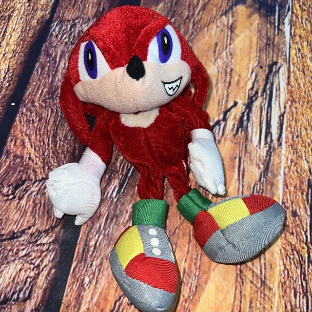 TOY NETWORK SONIC The Hedgehog Sonic Project Knuckles Plush Purple Eyes ...