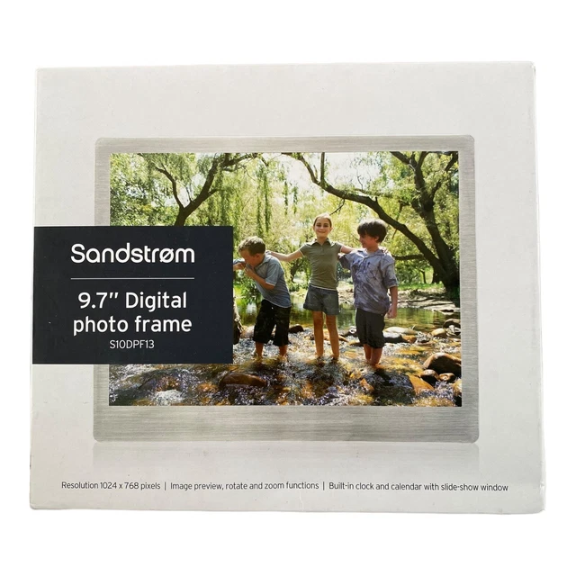 SANDSTROM S10DPF13 9.7” Digital Photo Frame - 1024 x 768 Screen ...