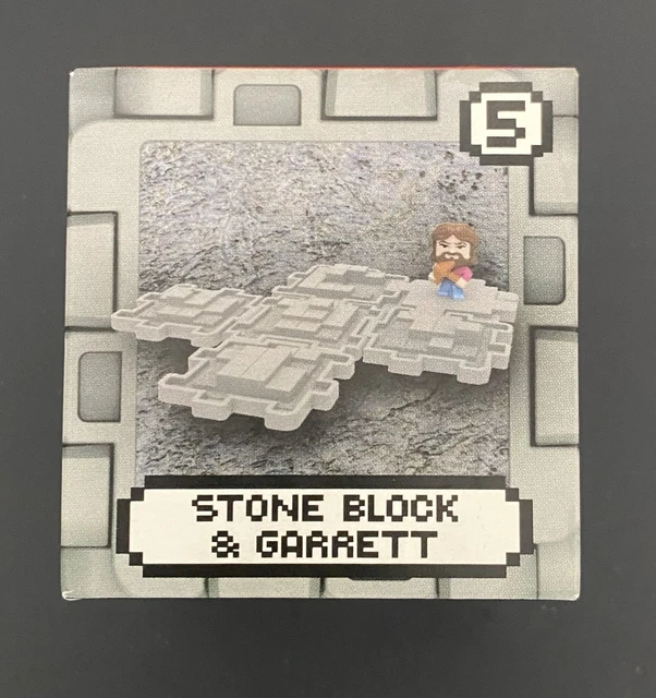 2025 MCDONALD’S A Minecraft Movie Happy Meal Toy #5 Stone Block ...