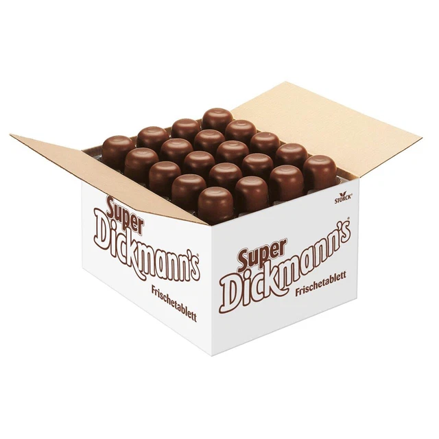 STORCK SUPER DICKMANNS Party Box Foam Kisses with Waffle Base 1680g £18.52 - PicClick UK
