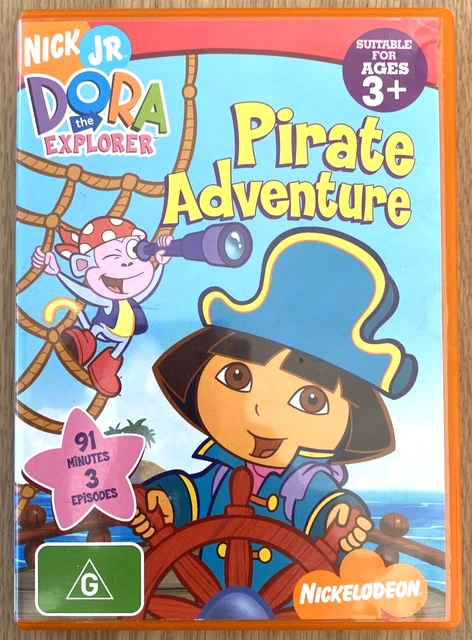 DORA THE EXPLORER - Pirate Adventure (DVD, 2000) 3 Episodes Kids ...