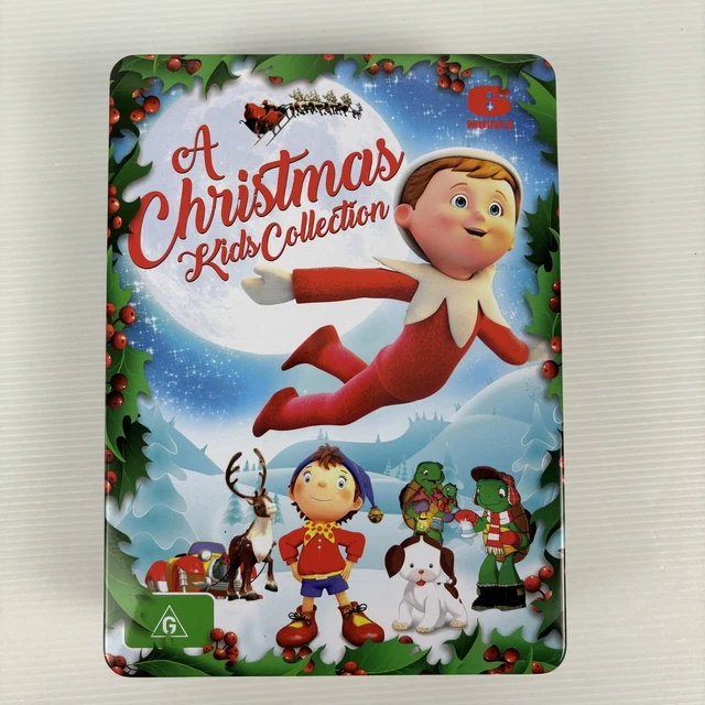 CHRISTMAS KIDS COLLECTION DVD Tin Boxset R4 PAL Elfs Story Noddy ...