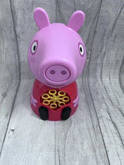 PEPPA PIG BUBBLE Machine Gun Blower Kids Outdoor Fun Toys Summer Sale £ ...