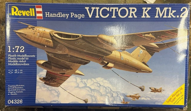 REVELL 1:72 HANDLEY Page Victor K Mk.2 - Model Kit 04326 £15.78 ...