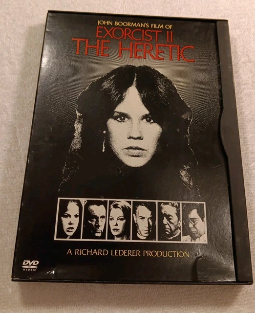 EXORCIST II: THE Heretic (Snap Case) (DVD) ARTWORK WORN A BIT, DISC ...