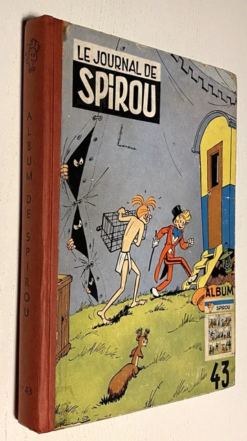 RELIURE RECUEIL ALBUM du journal SPIROU N° 43 - 1952 - Bel Etat EUR 169,00 - PicClick FR