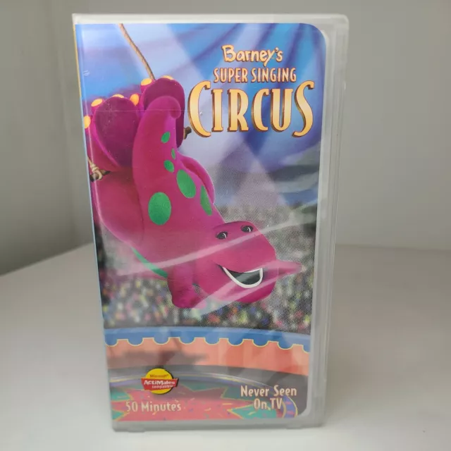 Barney Super Singing Circus Vhs 2000 £472 Picclick Uk