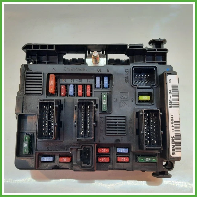 BODY COMPUTER CENTRALINA Modulo BCM BSI SIEMENS C3 2a Serie 1.6 16V EUR ...