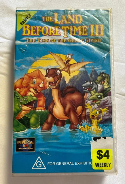 THE LAND BEFORE Time III - VHS Tape - Ex Rental - G $20.95 - PicClick AU
