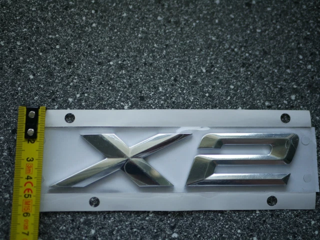 BMW X2 SCHRIFTZUG Heckklappe Logo Emblem X2 hinten EUR 14,99 - PicClick DE