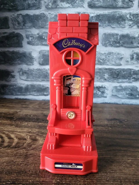 PETER PAN TOYS 2p Cadburys Dairy Milk Chocolate Vending Machine Money ...
