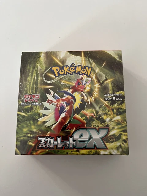 POKEMON TCG - Scarlet EX - sv1S - Booster Box Display - Japanisch - NEU & OVP EUR 74,95 ...