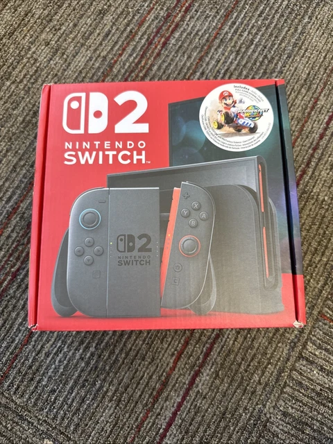 NINTENDO SWITCH 2 Console Mario Kart World Bundle - IN HAND - Brand New & Sealed $896.61 ...