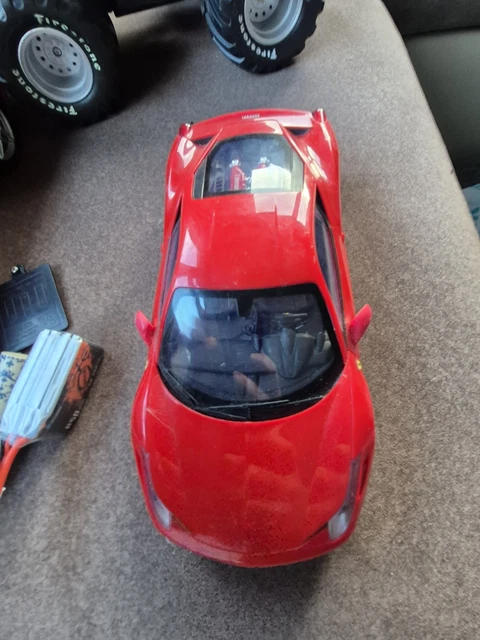 FERRARI 458 ITALIA Red silverlit RC Miniature Car Sold As Seen £10.78 ...