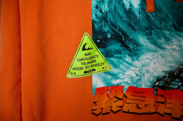 THE WEEKND X NAV x XO Emergency Tsunami Official Album Concert Hoodie ...