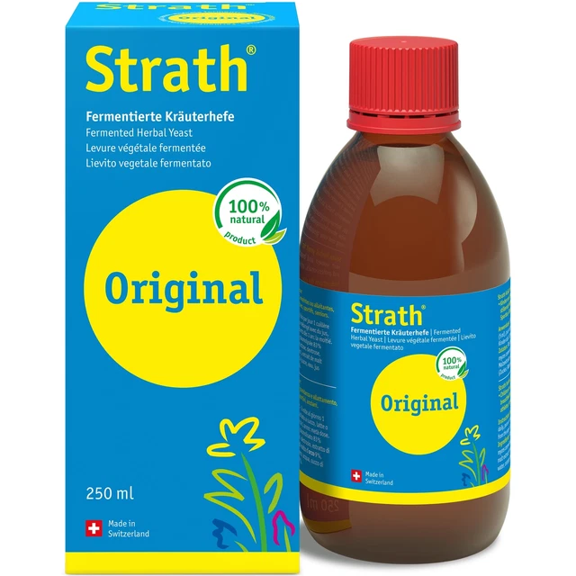 BIO-STRATH ELIXIR ORIGINAL 250ml Natural Herbal Yeast Nutritional ...