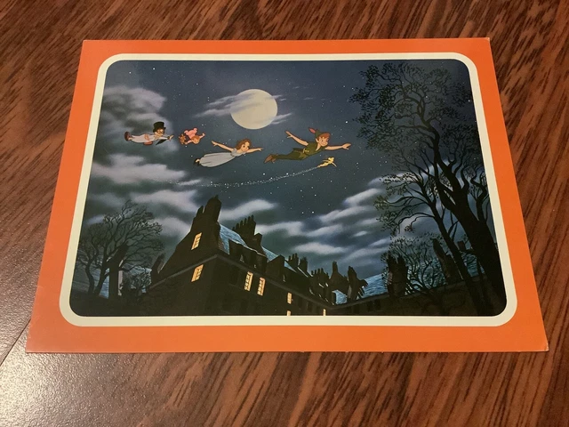 WALT DISNEY’S CLASSICS Postcard Peter Pan Walt Disney Productions $15. ...