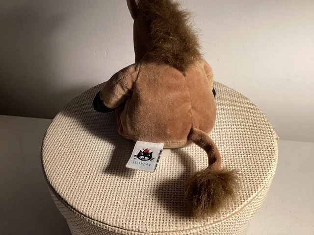 JELLYCAT RUMBLE TUMBLE Brown Horse Rare Vintage 2000 Soft Toy Plush ...