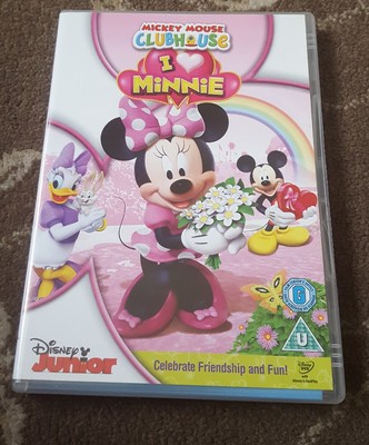 DISNEYS MICKEY MOUSE Clubhouse I Love Minnie Dvd Disney £9.99 - PicClick UK