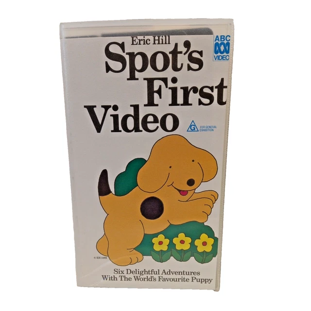 SPOT'S FIRST VIDEO VHS ABC Video Eric Hill 1989 Festival Video six ...