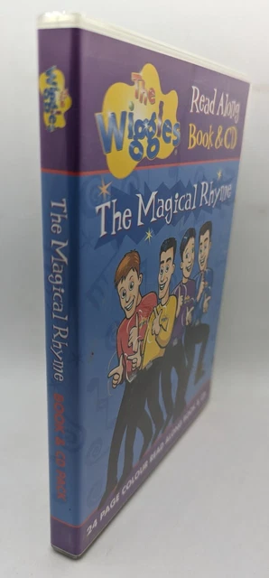 THE WIGGLES CD & Book The Magical Rhyme Read Along Original Cast Rare ...
