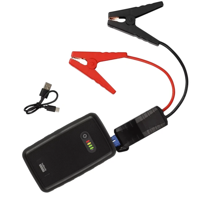 HALFORDS ADVANCED LITHIUM Jump Starter 2L 400A 6000 mAh Power Bank USB ...