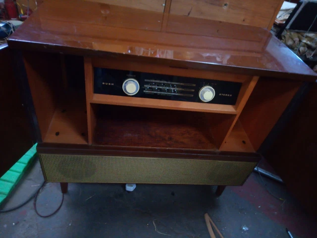 RANK BUSH STEREOGRAM SRG110 Radiogram VINTAGE RETRO VALVE RADIO £30.00 ...