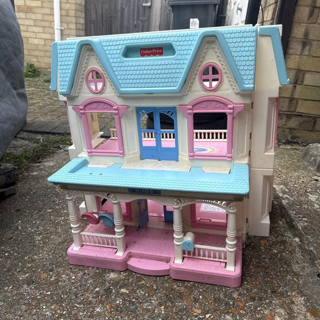 FISHER PRICE DREAM Dolls House With Swing Good Used Condition £28.78 ...