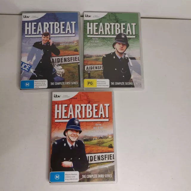 HEARTBEAT TV SHOW Complete Series 1, 2 and 3 1992 Nick Berry Region 4 £ ...