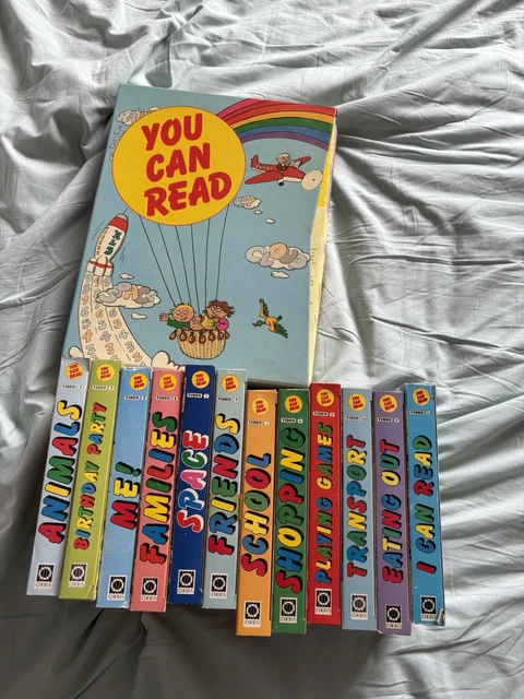 YOU CAN READ VHS Tapes And Books Full Set Of 12 1980’s Vintage Reading ...