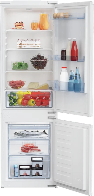 BEKO BCSA285K3SN LH réfrigérateur-congélateur Intégré 275 L F Blanc EUR ...
