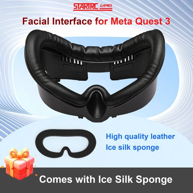 VR GLASSES REPLACEMENT Comfort Eyecups Sponge Cushion For Meta Quest 3 ...
