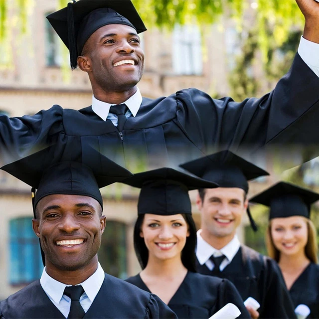 GRADUATION HAT ACADEMIC Cap-Bachelor Master Doctor With Tassels ...