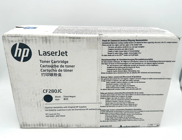HP TONER CF280JC Schwarz LaserJet Pro 400 M401, MFP M425 - ca. 10.000 ...