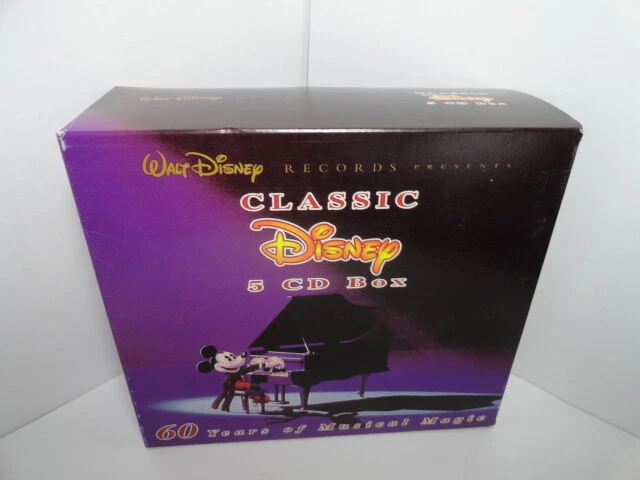 CLASSIC DISNEY 5 CD Box: 60 Years of Musical Magic £74.22 - PicClick UK