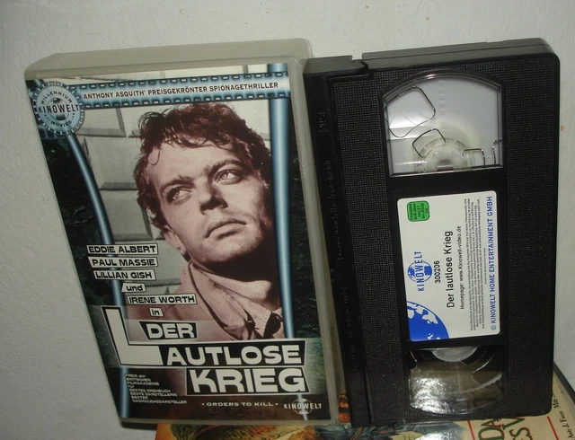DER LAUTLOSE KRIEG VHS Eddie Albert Paul Massie EUR 4,00 - PicClick DE