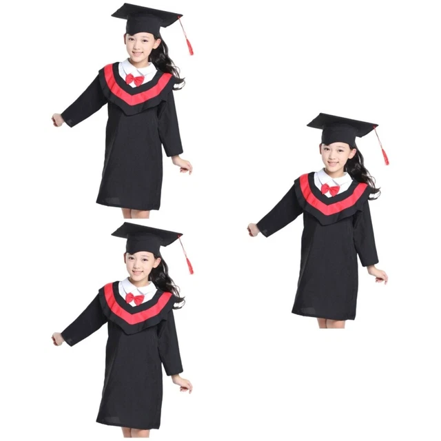 SAISON DES DIPLÔMES 3 PC Bonnet De Graduation La Maternelle Capuche ...