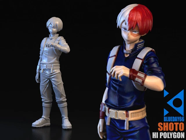 SHOTO MY HERO Academia Statue Figure Resin 3d printed DIY model kit £39 ...