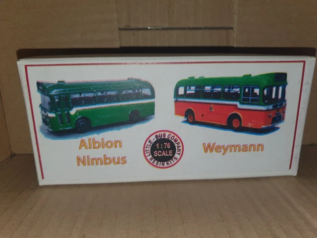 LITTLE BUS COMPANY Albion Nimbus Weymann 1:76 Scale Resin Model Bus Kit ...